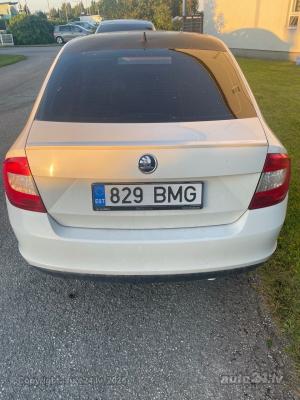 White Skoda Rapid 2014 in Tallinn, with an engine capacity of 1.40 L and mileage of 361 thousand km for 1500 €, photo 4 on AUTOMOTO.COM.LV