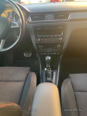 White Skoda Rapid 2014 in Tallinn, with an engine capacity of 1.40 L and mileage of 361 thousand km for 1500 €, photo 9 on AUTOMOTO.COM.LV