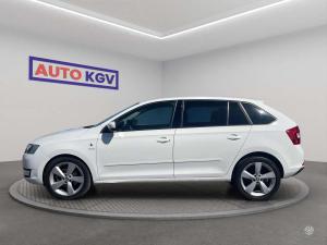 White Skoda Rapid 2014 in Vilnius, with an engine capacity of 1.60 L and mileage of 231 thousand km for 5999 €, photo 3 on AUTOMOTO.COM.LV