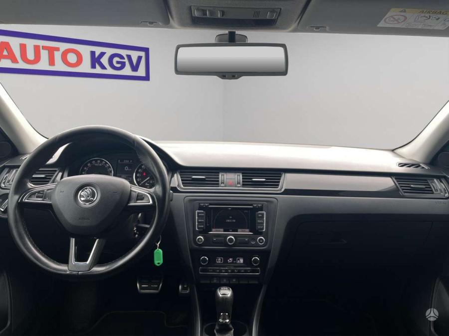 White Skoda Rapid 2014 in Vilnius, with an engine capacity of 1.60 L and mileage of 231 thousand km for 5999 €, photo 13 on AUTOMOTO.COM.LV