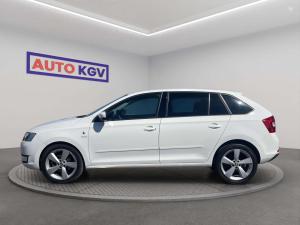 White Skoda Rapid 2014 in Vilnius, with an engine capacity of 1.60 L and mileage of 231 thousand km for 5999 €, photo 3 on AUTOMOTO.COM.LV