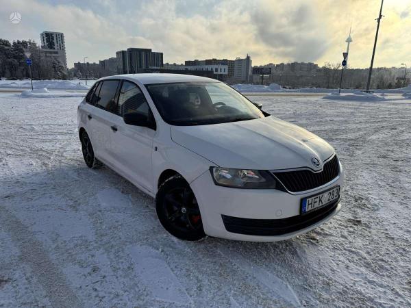 Balts Skoda Rapid 2015 Viļņa, ar dzinēja tilpumu 1.60 L un nobraukumu 218 tūkst. km par 3650 €, foto 4 vietnē AUTOMOTO.COM.LV