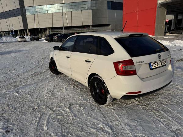 Balts Skoda Rapid 2015 Viļņa, ar dzinēja tilpumu 1.60 L un nobraukumu 218 tūkst. km par 3650 €, foto 6 vietnē AUTOMOTO.COM.LV
