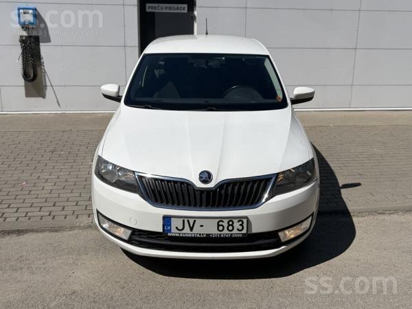 Balts Skoda Rapid 2015 Rīga, ar dzinēja tilpumu 1.60 L un nobraukumu 308 tūkst. km par 2150 €, foto 2 vietnē AUTOMOTO.COM.LV