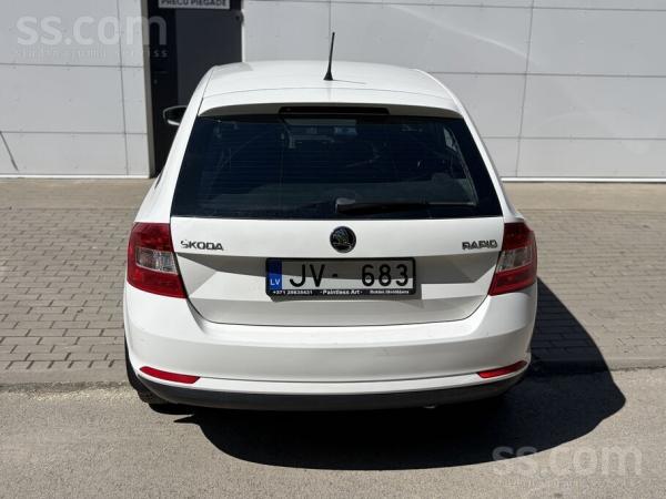 Balts Skoda Rapid 2015 Rīga, ar dzinēja tilpumu 1.60 L un nobraukumu 308 tūkst. km par 2150 €, foto 8 vietnē AUTOMOTO.COM.LV