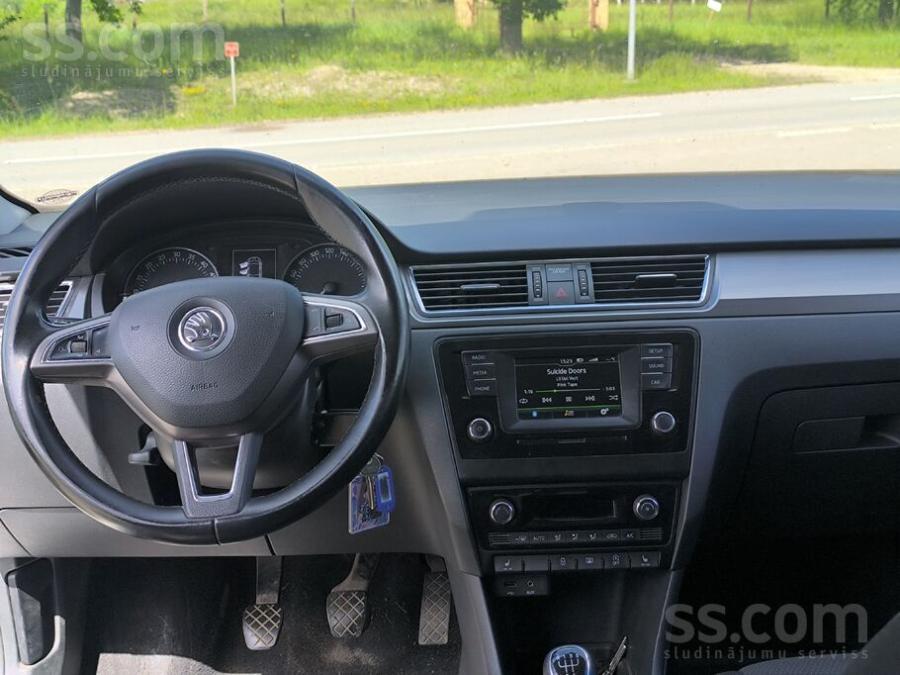 Balts Skoda Rapid 2015 Tukums, ar dzinēja tilpumu 1.60 L un nobraukumu 442 tūkst. km par 2890 €, foto 8 vietnē AUTOMOTO.COM.LV
