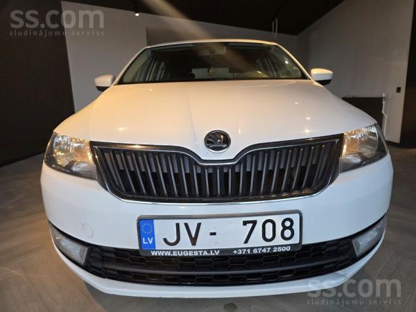 White Skoda Rapid 2015 in Riga, with an engine capacity of 1.60 L and mileage of 207 thousand km for 3800 €, photo 2 on AUTOMOTO.COM.LV