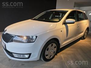 White Skoda Rapid 2015 in Riga, with an engine capacity of 1.60 L and mileage of 207 thousand km for 3800 €, photo 4 on AUTOMOTO.COM.LV