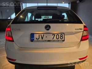 White Skoda Rapid 2015 in Riga, with an engine capacity of 1.60 L and mileage of 207 thousand km for 3800 €, photo 7 on AUTOMOTO.COM.LV