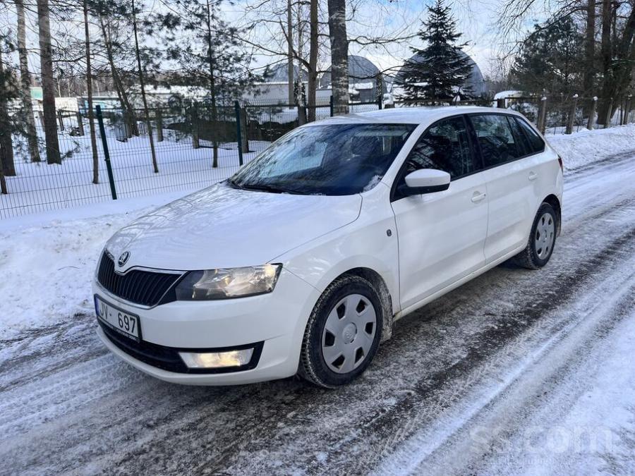 Balts Skoda Rapid 2015 Rīga, ar dzinēja tilpumu 1.60 L un nobraukumu 239 tūkst. km par 3600 €, foto 1 vietnē AUTOMOTO.COM.LV