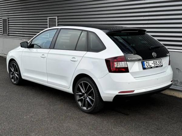 White Skoda Rapid 2015 in Riga, with an engine capacity of 1.20 L and mileage of 260 thousand km for 6200 €, photo 3 on AUTOMOTO.COM.LV