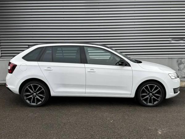 White Skoda Rapid 2015 in Riga, with an engine capacity of 1.20 L and mileage of 260 thousand km for 6200 €, photo 6 on AUTOMOTO.COM.LV