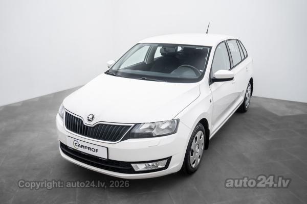 White Skoda Rapid 2015 in Tallinn, with an engine capacity of 1.20 L and mileage of 89 thousand km for 5999 €, photo 1 on AUTOMOTO.COM.LV