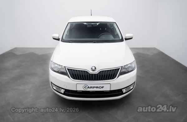 White Skoda Rapid 2015 in Tallinn, with an engine capacity of 1.20 L and mileage of 89 thousand km for 5999 €, photo 2 on AUTOMOTO.COM.LV