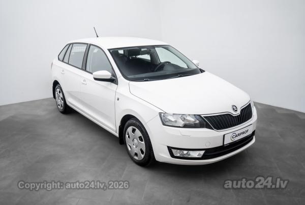 White Skoda Rapid 2015 in Tallinn, with an engine capacity of 1.20 L and mileage of 89 thousand km for 5999 €, photo 3 on AUTOMOTO.COM.LV