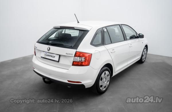 White Skoda Rapid 2015 in Tallinn, with an engine capacity of 1.20 L and mileage of 89 thousand km for 5999 €, photo 5 on AUTOMOTO.COM.LV