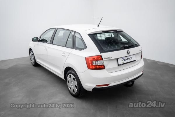 White Skoda Rapid 2015 in Tallinn, with an engine capacity of 1.20 L and mileage of 89 thousand km for 5999 €, photo 7 on AUTOMOTO.COM.LV