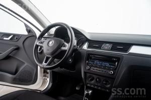 White Skoda Rapid 2015 in Tallinn, with an engine capacity of 1.20 L and mileage of 89 thousand km for 5999 €, photo 14 on AUTOMOTO.COM.LV