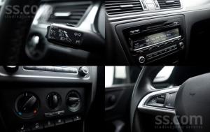 White Skoda Rapid 2015 in Tallinn, with an engine capacity of 1.20 L and mileage of 89 thousand km for 5999 €, photo 15 on AUTOMOTO.COM.LV