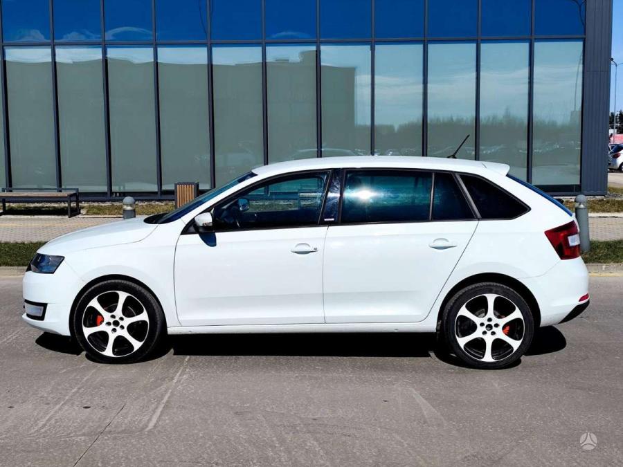 Balts Skoda Rapid 2016 Šauļi, ar dzinēja tilpumu 1.40 L un nobraukumu 174 tūkst. km par 6950 €, foto 10 vietnē AUTOMOTO.COM.LV