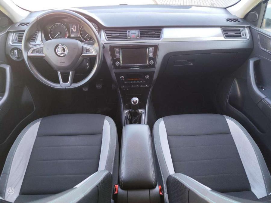 Balts Skoda Rapid 2016 Šauļi, ar dzinēja tilpumu 1.40 L un nobraukumu 174 tūkst. km par 6950 €, foto 11 vietnē AUTOMOTO.COM.LV