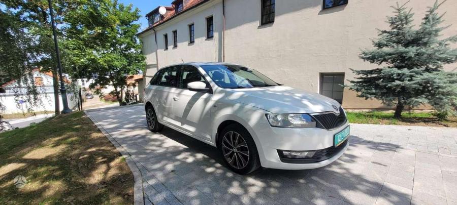 Balts Skoda Rapid 2017 Viļņa, ar dzinēja tilpumu 1.40 L un nobraukumu 223 tūkst. km par 5950 €, foto 3 vietnē AUTOMOTO.COM.LV