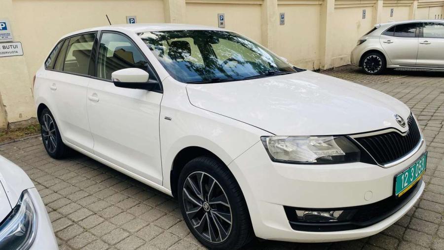 Balts Skoda Rapid 2017 Viļņa, ar dzinēja tilpumu 1.40 L un nobraukumu 223 tūkst. km par 5950 €, foto 12 vietnē AUTOMOTO.COM.LV