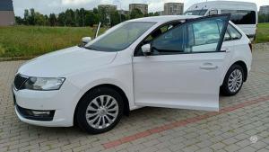Balts Skoda Rapid 2017 Elektrėnai, ar dzinēja tilpumu 1.00 L un nobraukumu 117 tūkst. km par 6250 €, foto  vietnē AUTOMOTO.COM.LV