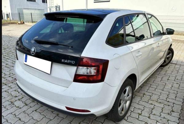 Balts Skoda Rapid 2017 Kauņa, ar dzinēja tilpumu 1.20 L un nobraukumu 140 tūkst. km par 4490 €, foto 3 vietnē AUTOMOTO.COM.LV