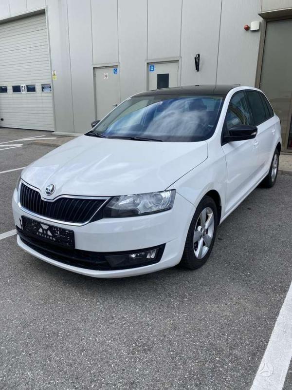 Balts Skoda Rapid 2017 Kauņa, ar dzinēja tilpumu 1.20 L un nobraukumu 140 tūkst. km par 7000 €, foto 1 vietnē AUTOMOTO.COM.LV