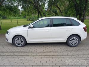 White Skoda Rapid 2019 in Riga, with an engine capacity of 1.00 L and mileage of 239 thousand km for 4990 €, photo 3 on AUTOMOTO.COM.LV