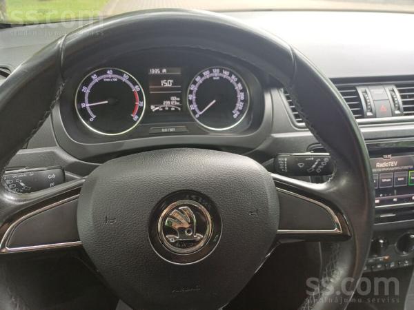 White Skoda Rapid 2019 in Riga, with an engine capacity of 1.00 L and mileage of 239 thousand km for 4990 €, photo 10 on AUTOMOTO.COM.LV