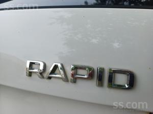 White Skoda Rapid 2019 in Riga, with an engine capacity of 1.00 L and mileage of 239 thousand km for 4990 €, photo 28 on AUTOMOTO.COM.LV