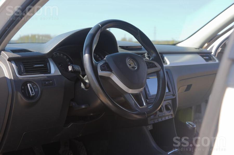 Balts Skoda Rapid 2017 Ogre, ar dzinēja tilpumu 1.50 L un nobraukumu 218 tūkst. km par 8000 €, foto 17 vietnē AUTOMOTO.COM.LV