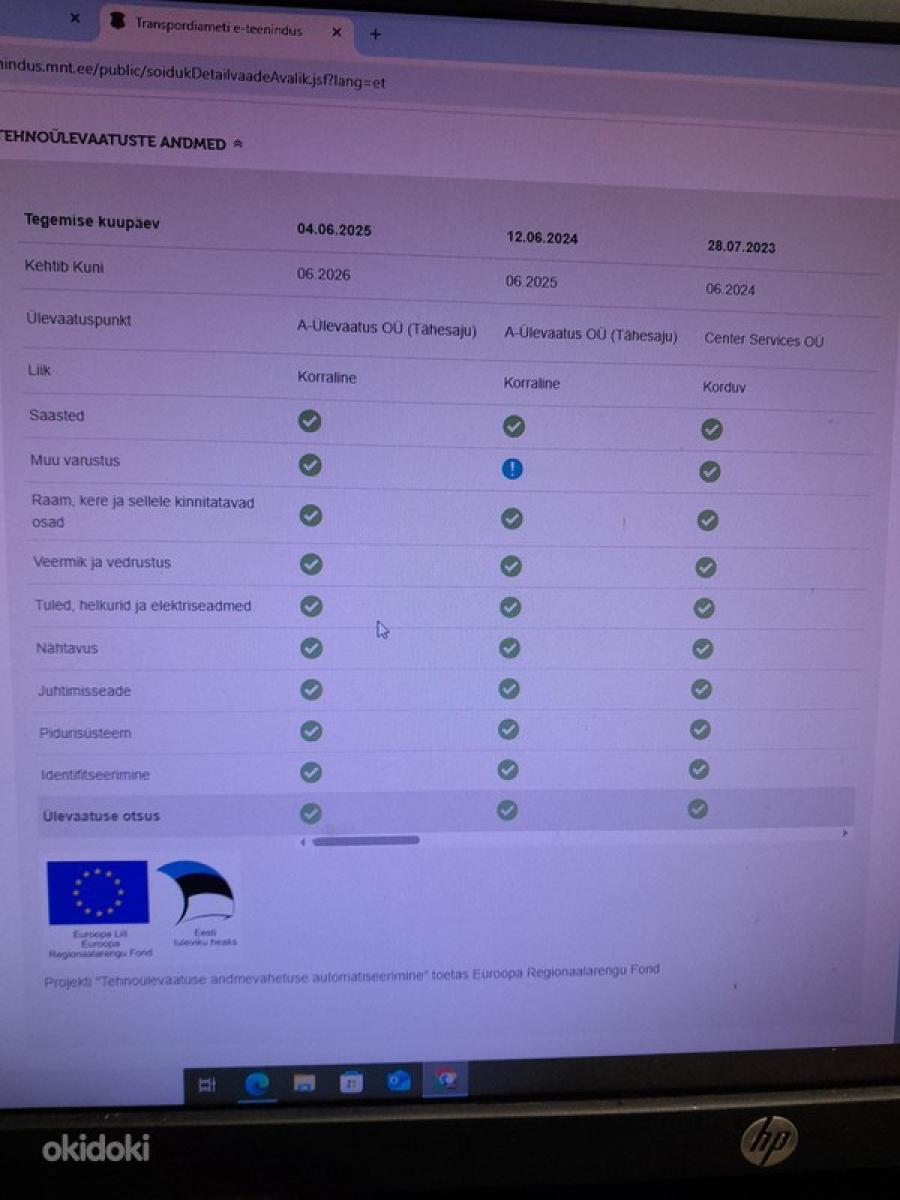 Beige Skoda Roomster 2007 in Tallinn, with an engine capacity of 1.60 L and mileage of 221 thousand km for 2300 €, photo 25 on AUTOMOTO.COM.LV