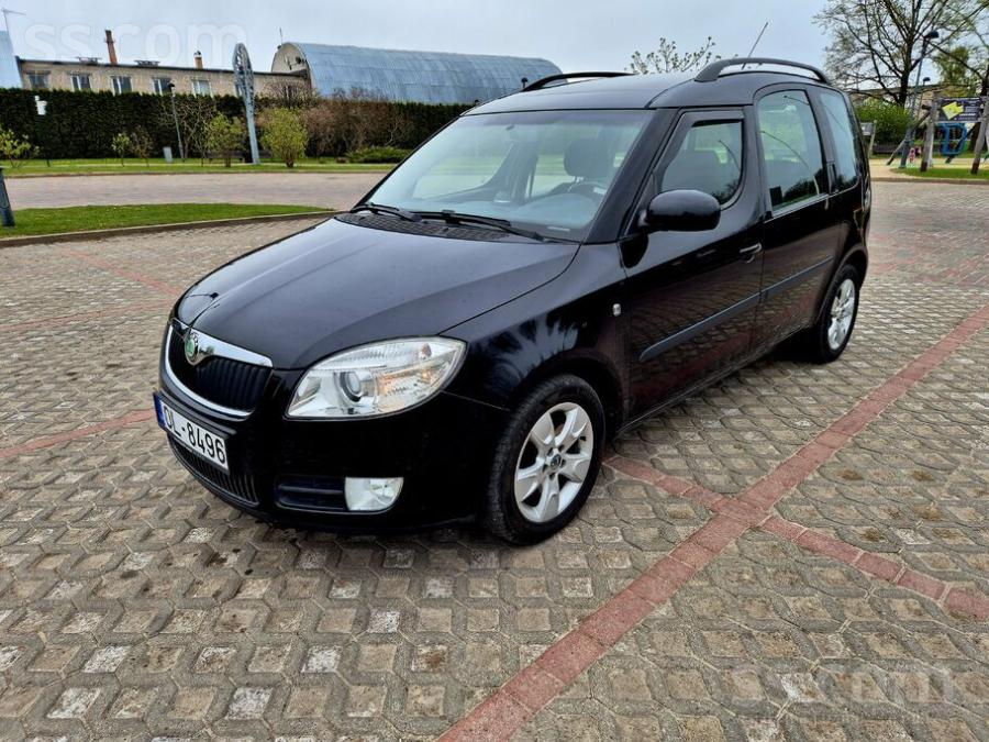 Melns Skoda Roomster 2008 Jelgava, ar dzinēja tilpumu 1.90 L un nobraukumu 287 tūkst. km par 3650 €, foto 1 vietnē AUTOMOTO.COM.LV