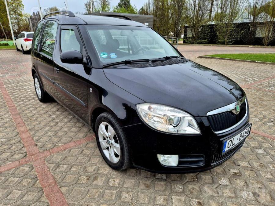 Melns Skoda Roomster 2008 Jelgava, ar dzinēja tilpumu 1.90 L un nobraukumu 287 tūkst. km par 3650 €, foto 3 vietnē AUTOMOTO.COM.LV
