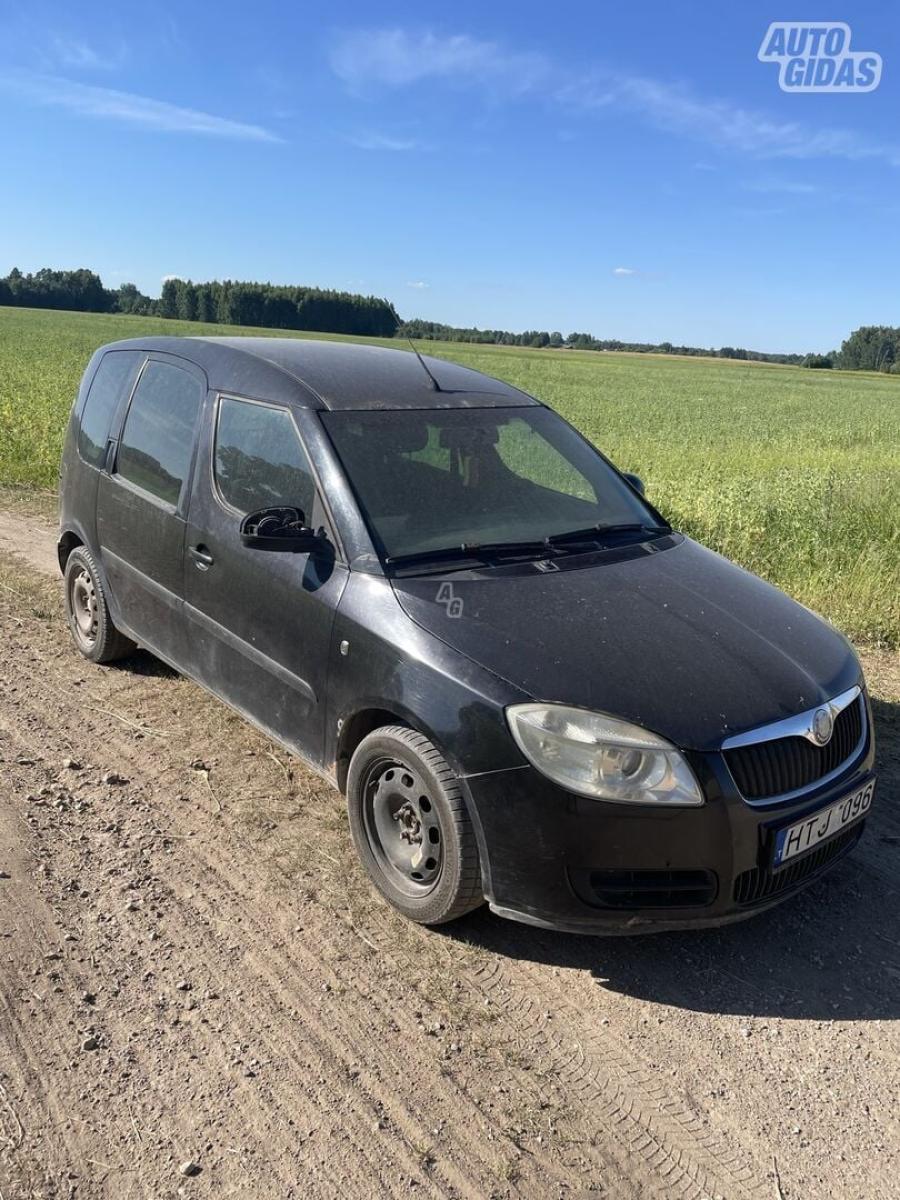 Melns Skoda Roomster 2006 Utena, ar dzinēja tilpumu 1.90 L un nobraukumu 617 tūkst. km par 650 €, foto 1 vietnē AUTOMOTO.COM.LV