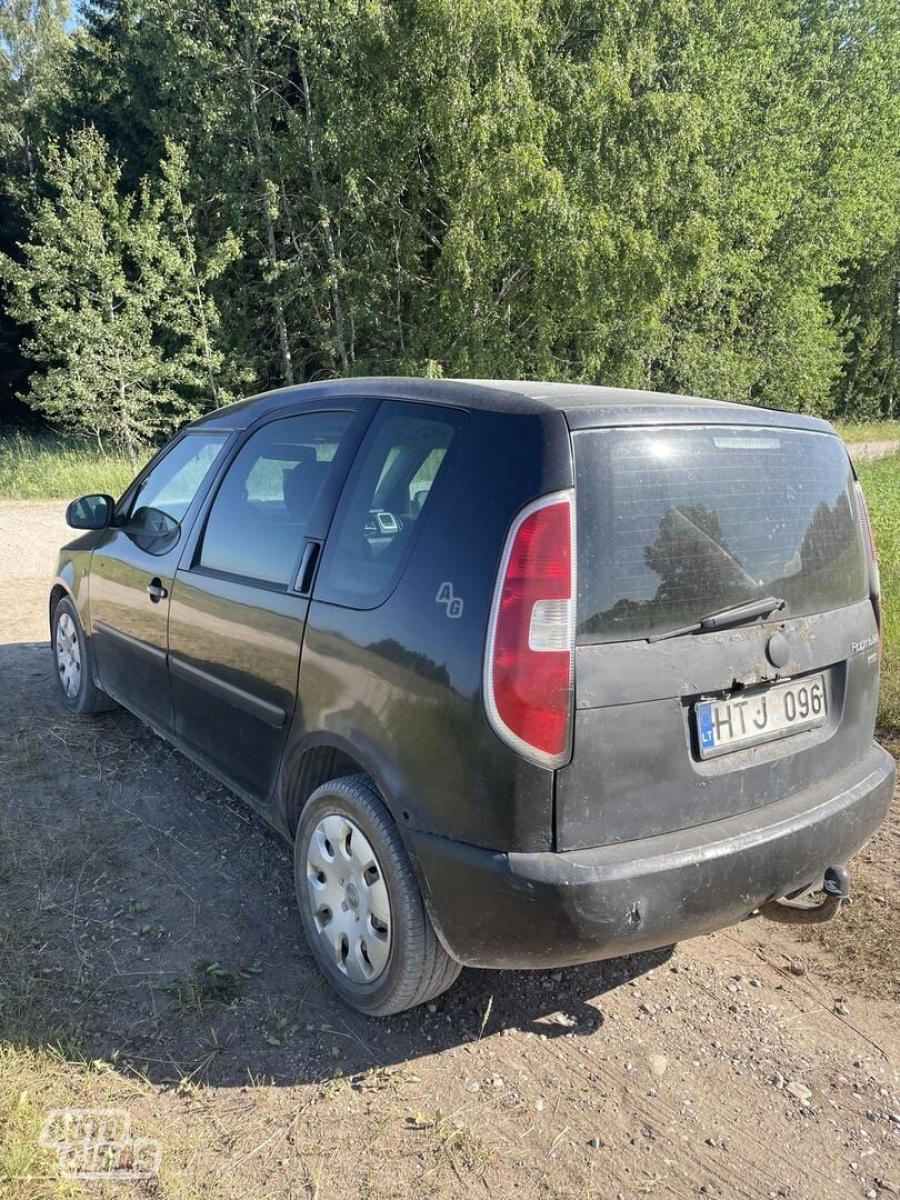 Melns Skoda Roomster 2006 Utena, ar dzinēja tilpumu 1.90 L un nobraukumu 617 tūkst. km par 650 €, foto 10 vietnē AUTOMOTO.COM.LV