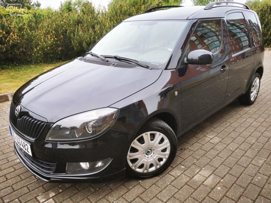 Melns Skoda Roomster 2014 Klaipėda, ar dzinēja tilpumu 1.60 L un nobraukumu 203 tūkst. km par 3990 €, foto 1 vietnē AUTOMOTO.COM.LV
