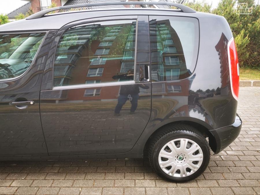 Melns Skoda Roomster 2014 Klaipėda, ar dzinēja tilpumu 1.60 L un nobraukumu 203 tūkst. km par 3990 €, foto 13 vietnē AUTOMOTO.COM.LV
