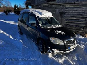 Black Skoda Roomster 2007 in Tallinn, with an engine capacity of 1.60 L and mileage of 220 thousand km for 1001 €, photo  on AUTOMOTO.COM.LV