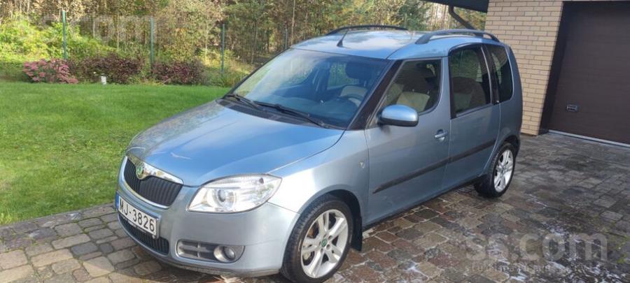 Zils Skoda Roomster 2008 Rīga, ar dzinēja tilpumu 1.60 L un nobraukumu 175 tūkst. km par 3300 €, foto 1 vietnē AUTOMOTO.COM.LV