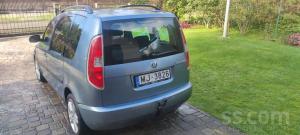 Zils Skoda Roomster 2008 Rīga, ar dzinēja tilpumu 1.60 L un nobraukumu 175 tūkst. km par 3300 €, foto 8 vietnē AUTOMOTO.COM.LV