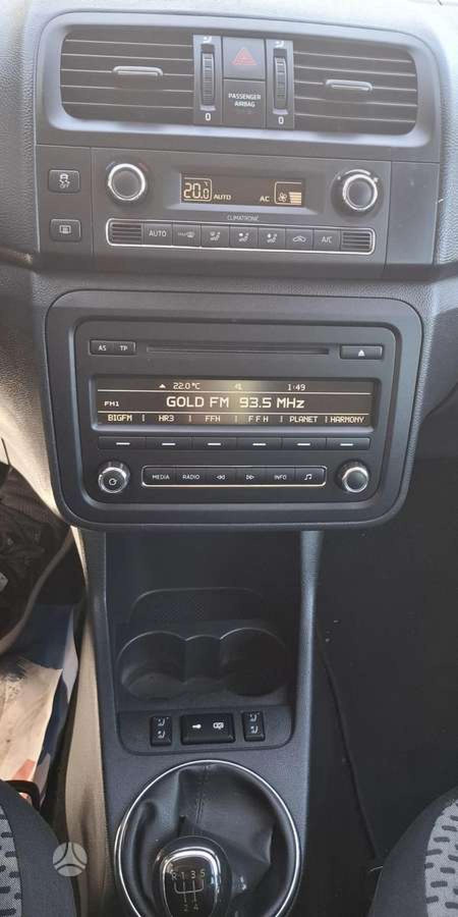 Zils Skoda Roomster 2013 Utena, ar dzinēja tilpumu 1.60 L un nobraukumu 243 tūkst. km par 2600 €, foto 7 vietnē AUTOMOTO.COM.LV