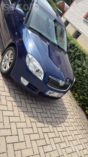 Blue Skoda Roomster 2007 in Kuldiga, with an engine capacity of 1.90 L and mileage of 334 thousand km for 1900 €, photo  on AUTOMOTO.COM.LV
