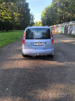 Blue Skoda Roomster 2007 in Riga, with an engine capacity of 1.40 L and mileage of 300 thousand km for 350 €, photo  on AUTOMOTO.COM.LV