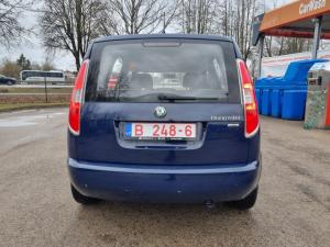 Blue Skoda Roomster 2012 in Riga, with an engine capacity of 1.20 L and mileage of 247 thousand km for 3370 €, photo 8 on AUTOMOTO.COM.LV