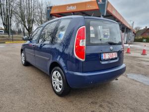Blue Skoda Roomster 2012 in Riga, with an engine capacity of 1.20 L and mileage of 247 thousand km for 3370 €, photo 30 on AUTOMOTO.COM.LV