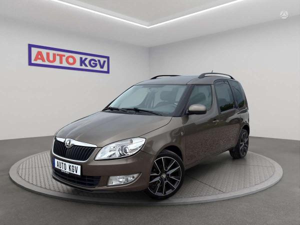Brūns Skoda Roomster 2014 Kauņa, ar dzinēja tilpumu 1.20 L un nobraukumu 135 tūkst. km par 3999 €, foto 1 vietnē AUTOMOTO.COM.LV